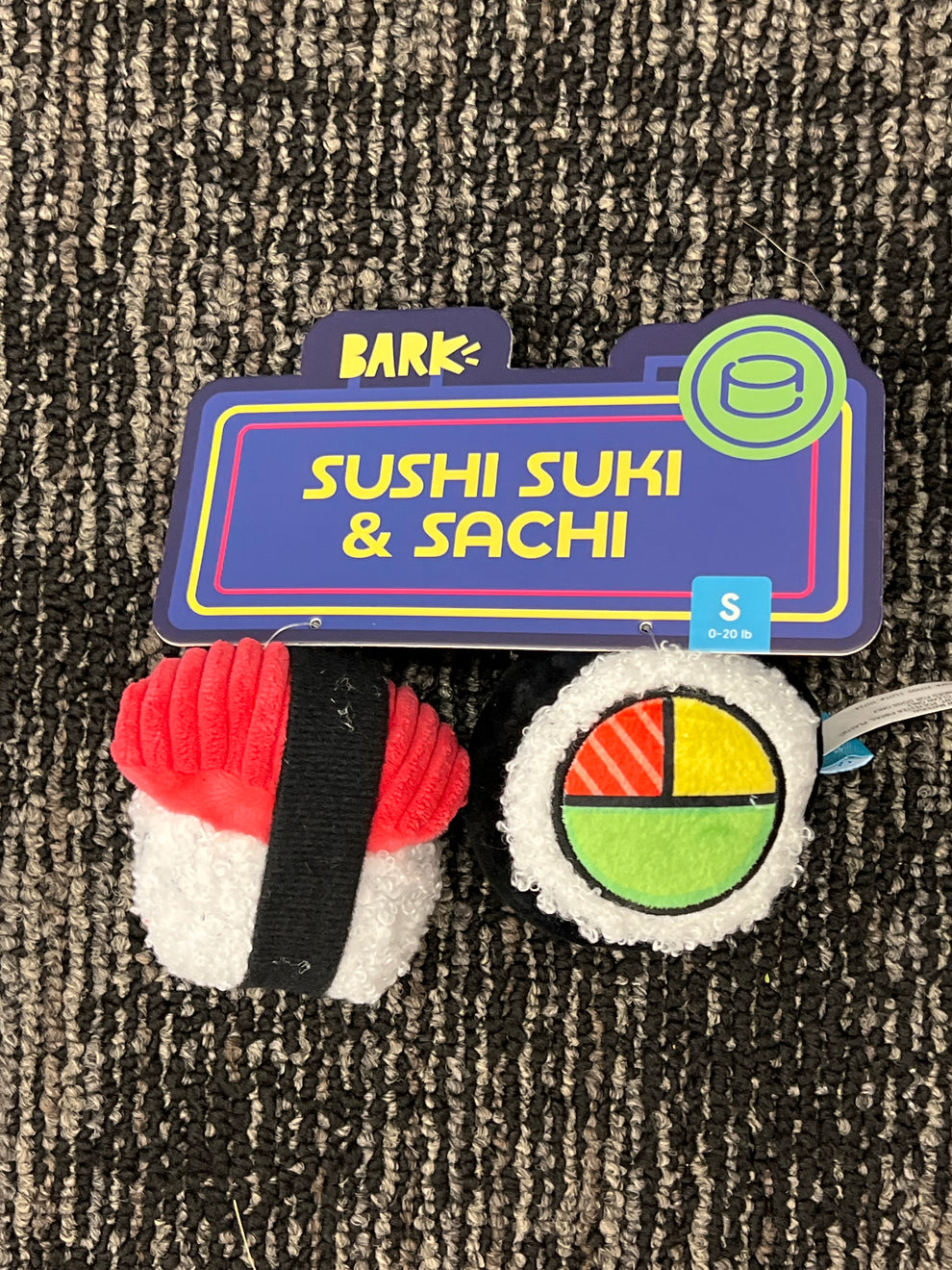 Bark Sushi Suki & Sachi small dog toy – Lucky Dog Rescue